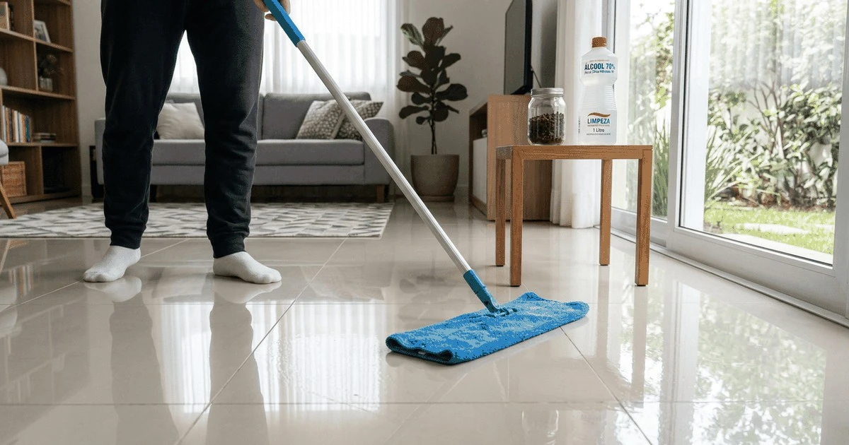 El secreto de un piso reluciente: la mezcla de clavos de olor y alcohol ...