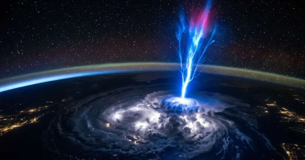 El chorro gigante que sale de las tormentas y desafía a la gravedad: lo ...